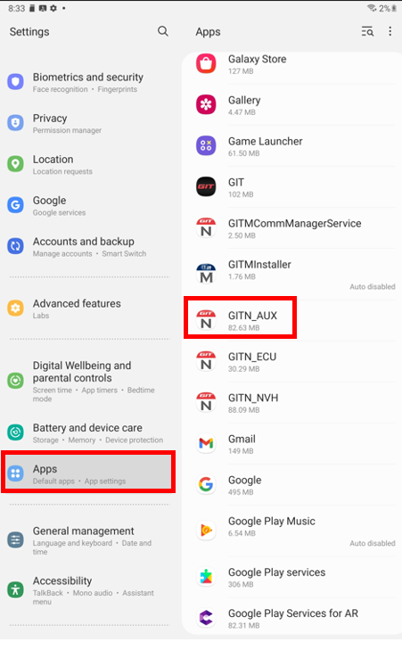 How to uninstall "GITN_AUX" app. – GIT FAQ | Asia/Pacific, Europe ...